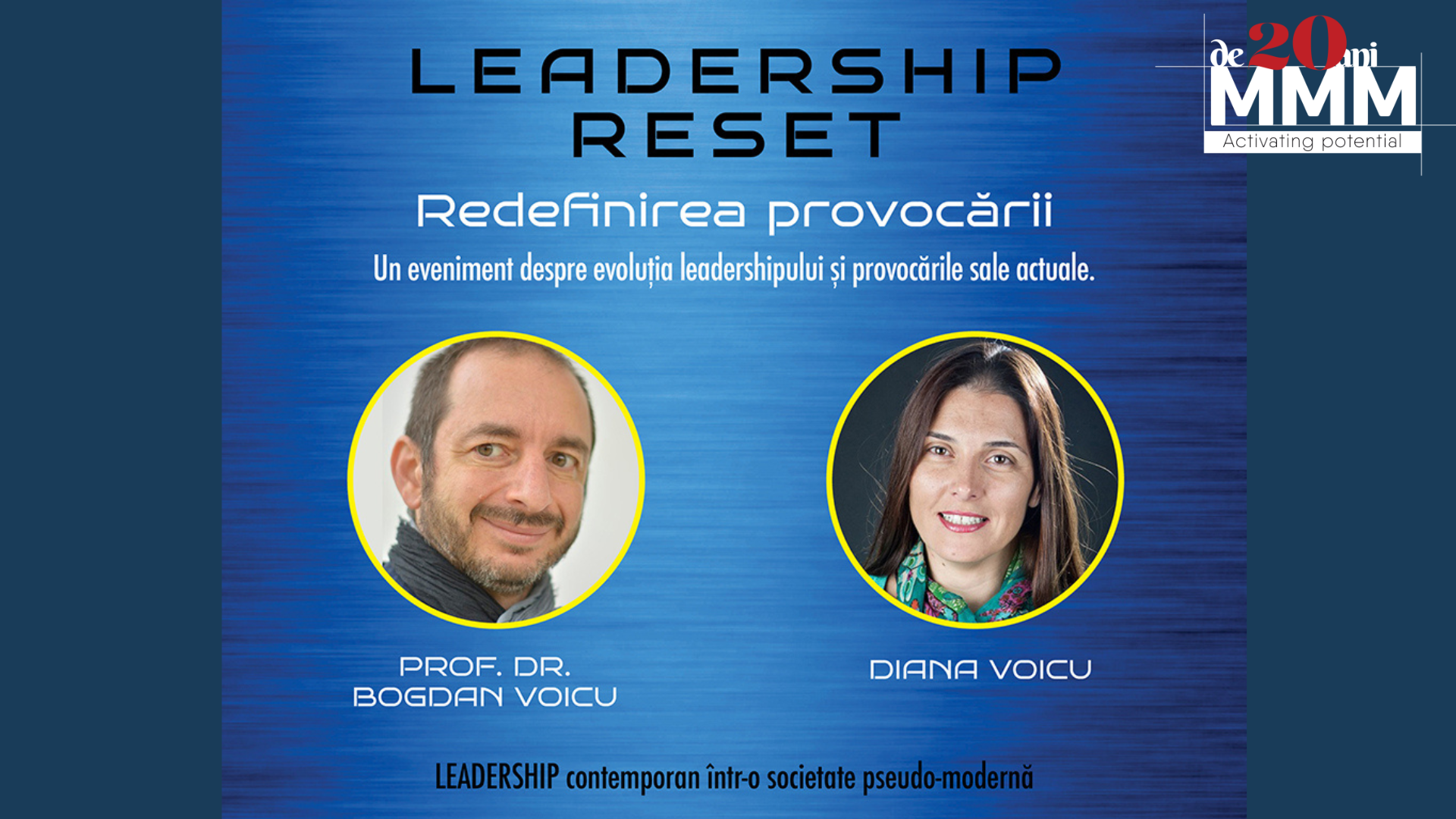"Leadership contemporan într-o societate pseudo-modernă", cu Prof Dr ...
